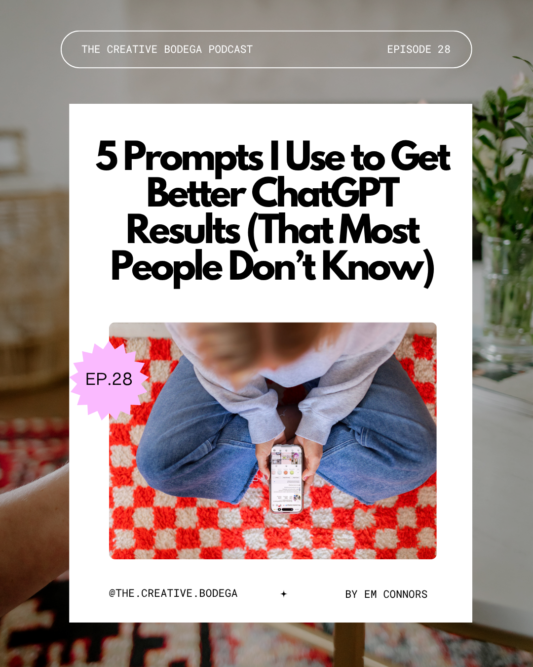 5 Prompts I Use to Get Better ChatGPT Results (That Most People Don’t Know)